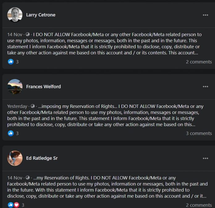 No, Meta Is Not Changing Facebook Privacy Policy, Viral 'Privacy Notice ...