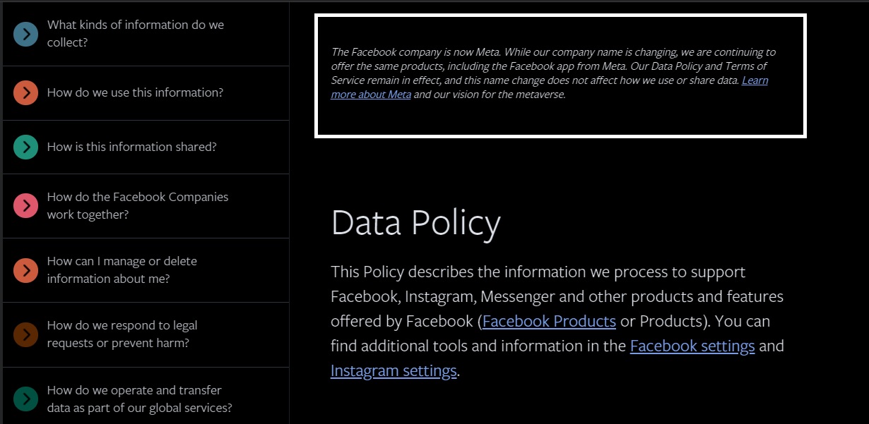 No, Meta Is Not Changing Facebook Privacy Policy, Viral 'Privacy Notice ...