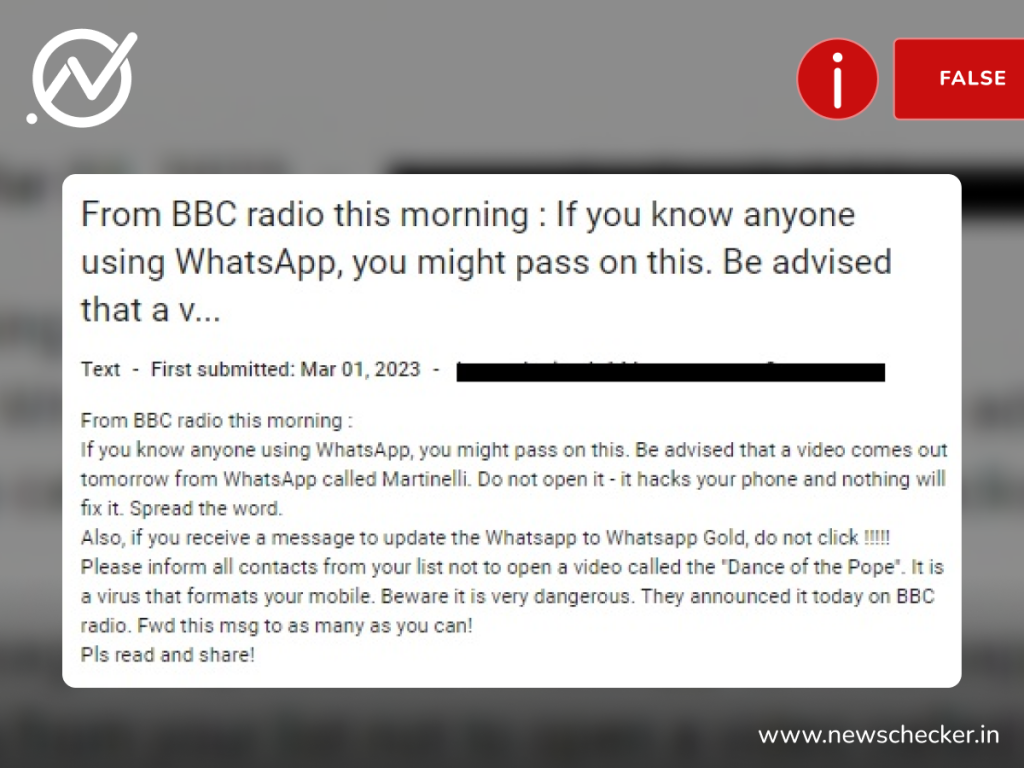 Fact Check: Truth Behind Viral Hoax Warning Against Whatsapp Gold, Martinelli & Dance Of The ...