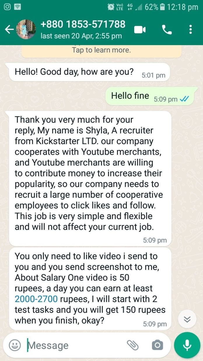 Fraud, Terror and Trail of Death: The Telegram Task Scam Spreading Fast ...