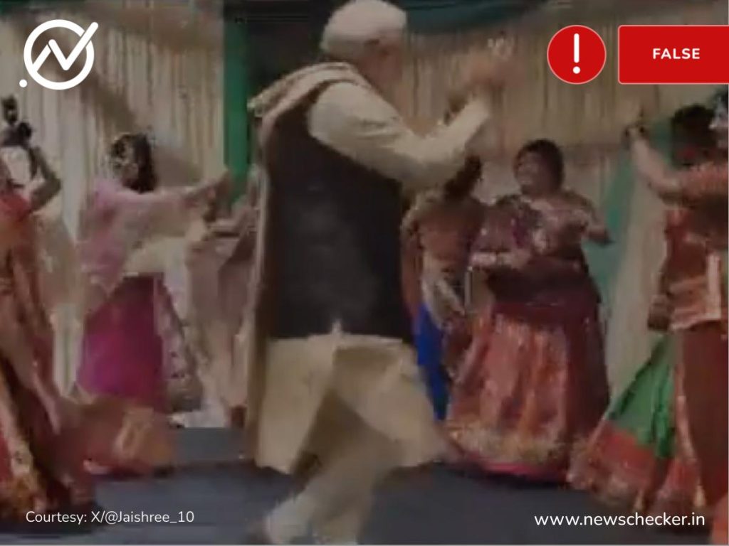 Narendra Modi Dancing Garba? No, Lookalike Mistaken For Prime Minister ...