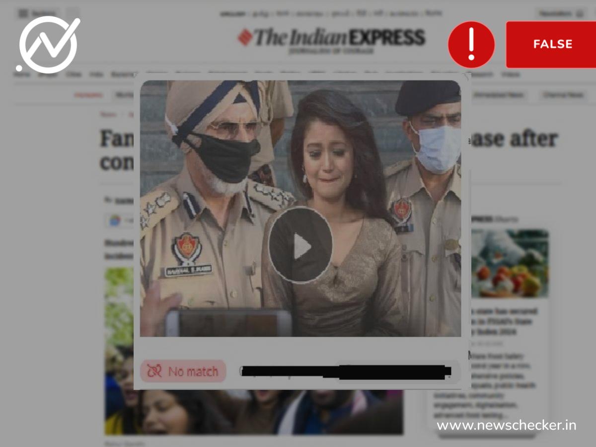 Fact Check: Fake Indian Express Report On Neha Kakkar Promoting ...